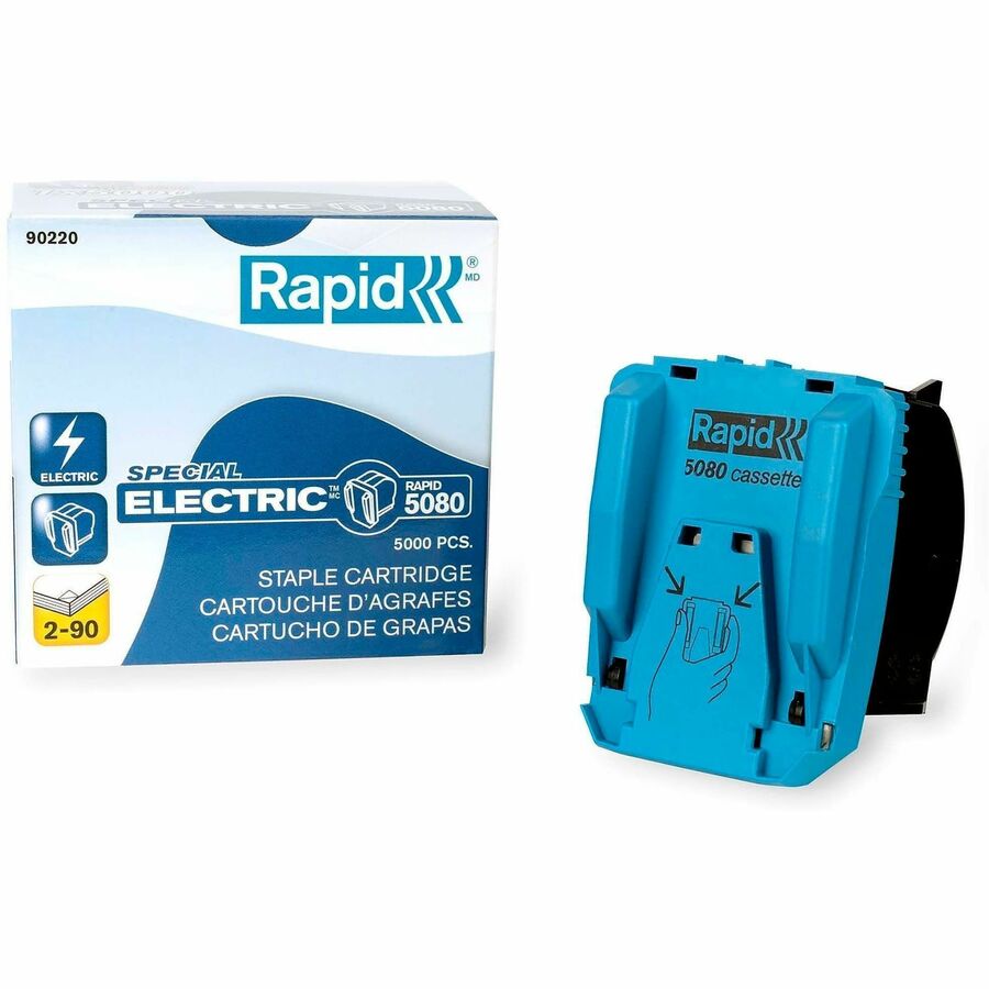 Rapid 5080e Staple Cartridge - Holds 90 Sheet(s) - Silver5000 RPD90220 ...