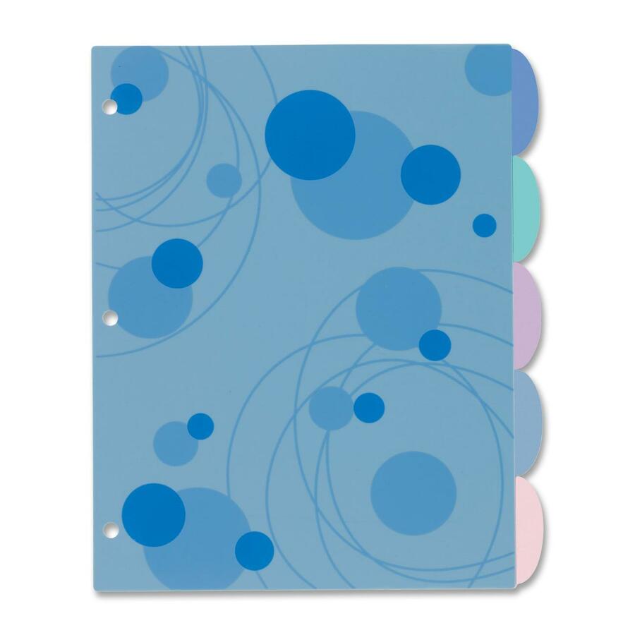 Avery Studio Collection Bubbles Design Tabbed Divider AVE17172