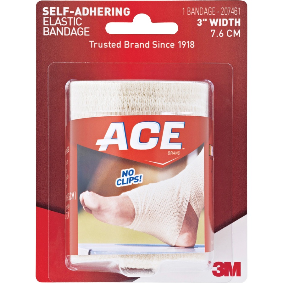 Bulk Ace® Brand Self-adhering 3" Elastic Bandage MMM207461