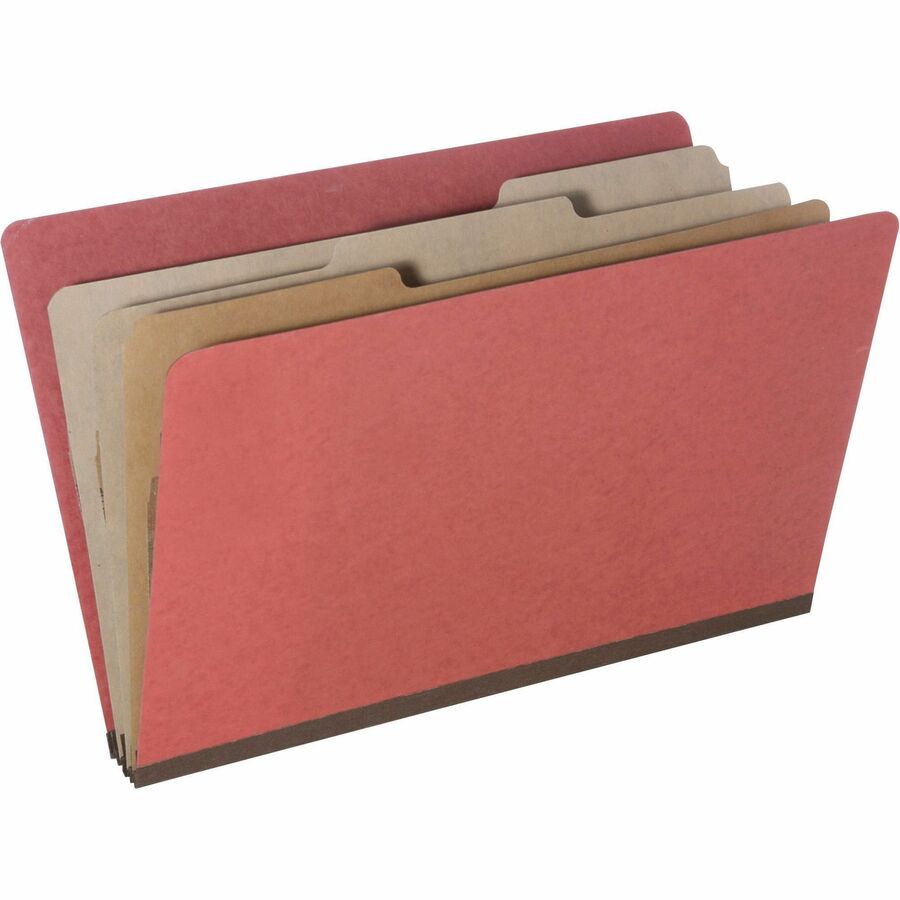 SKILCRAFT® Legal Recycled Classification Folder with Fastener - Zerbee