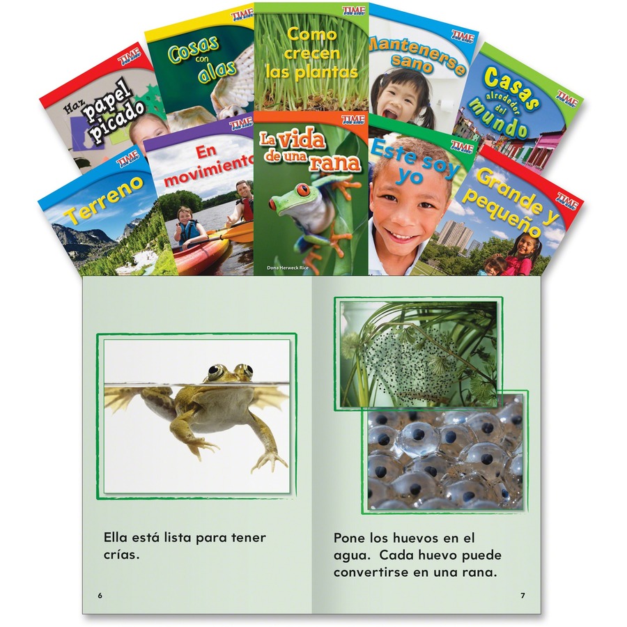 Shell Education Grade 1 TFK Science Spanish Book Set Printed Book ...