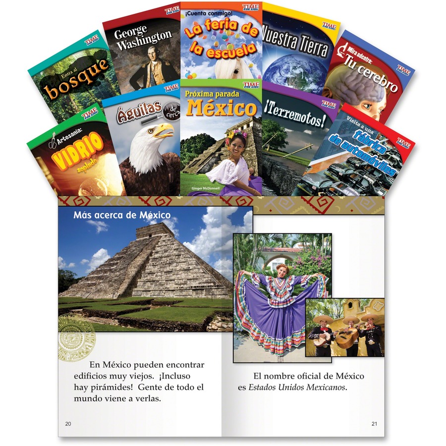 Shell Education TFK 1st-grade Spanish 10-Book Set 1 Printed Book - Book ...