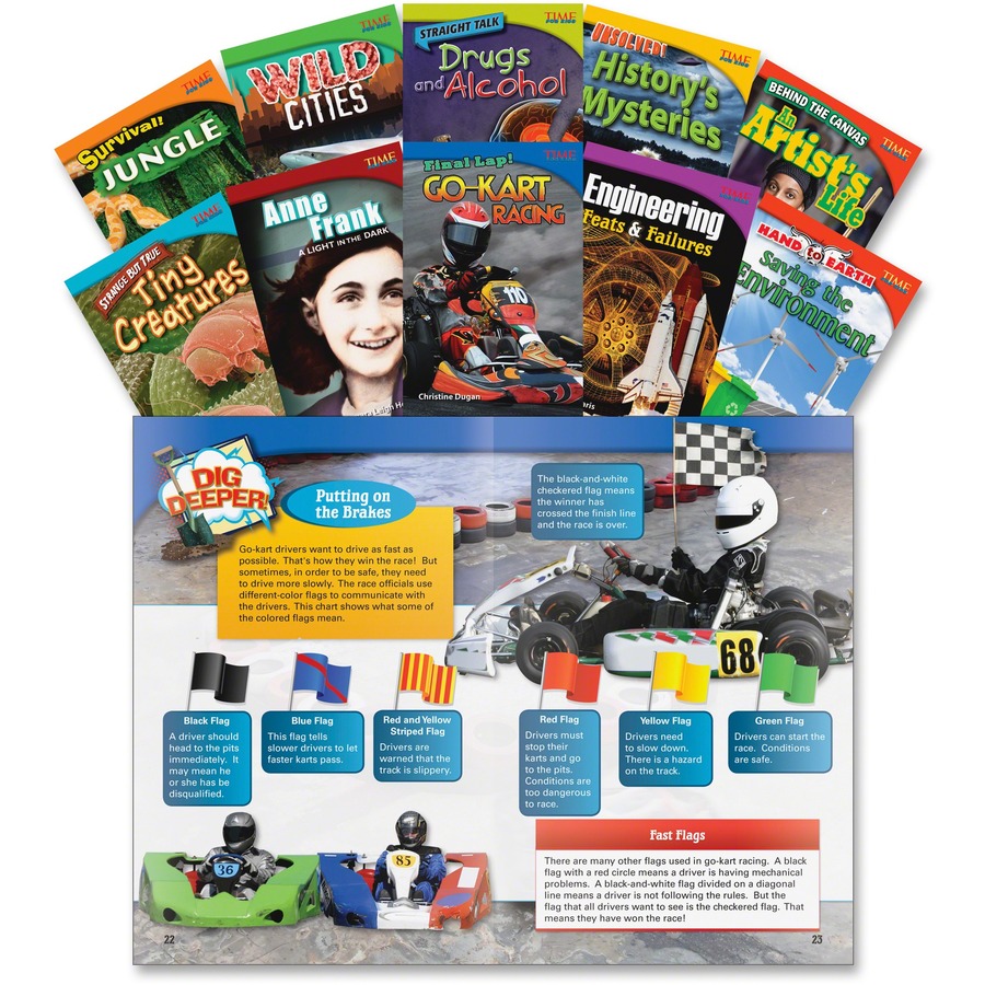 Shell Education TFK Advanced 4th-Grade 10-Book Set 3 Printed Book ...