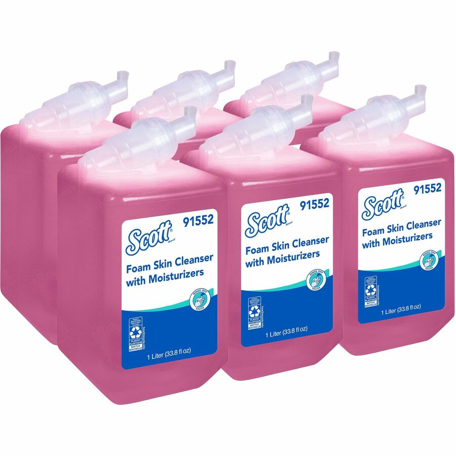 Scott Foam Skin Cleanser w/Moisturizers - Floral Scent - 1.06 quart ...