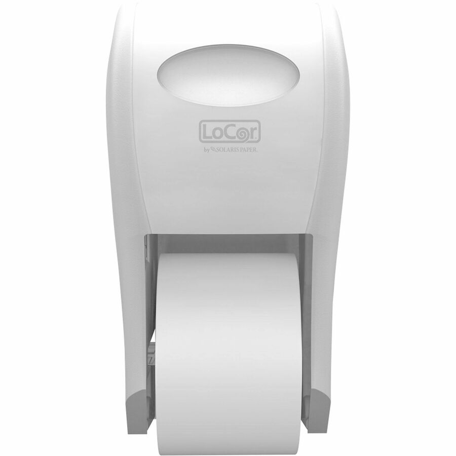 LoCor Top-Down Bath Tissue Dispenser - 300 x Sheet - 7.4" Height x 7.2 ...