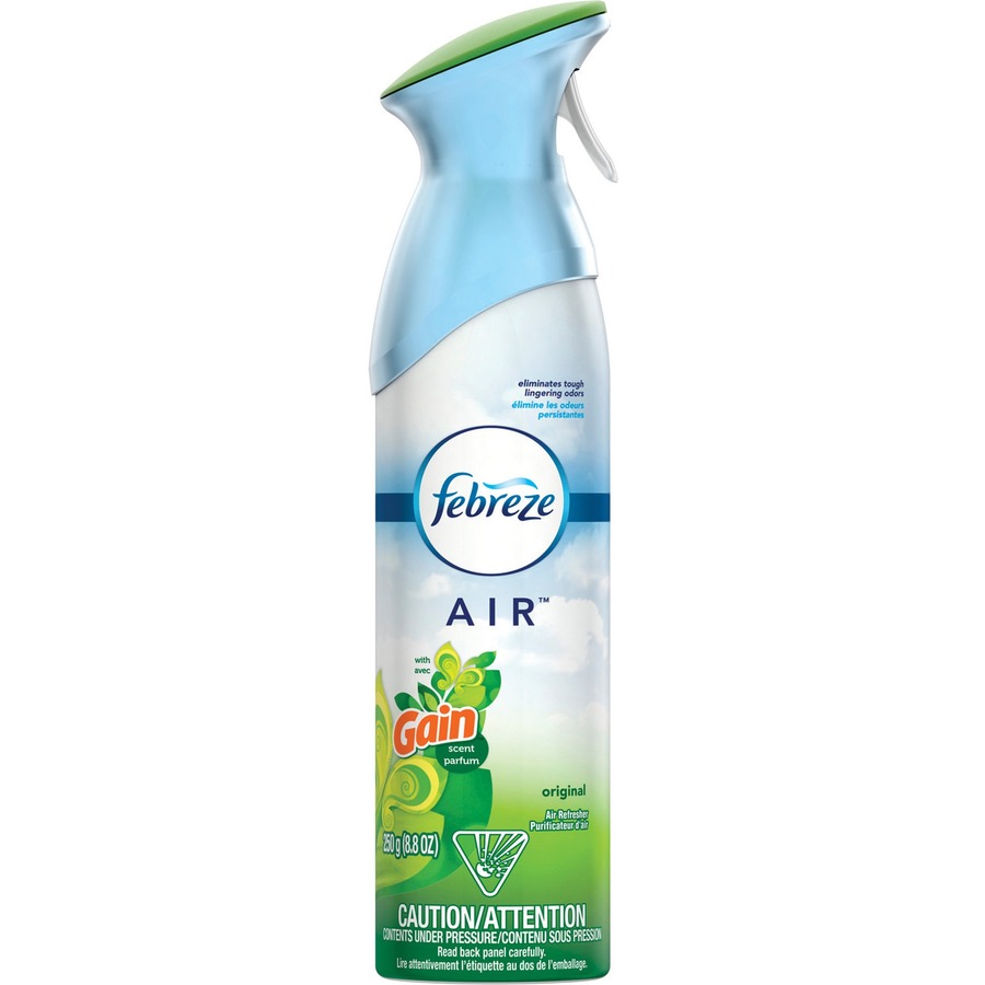 Febreze AIR Gain Original Scent - Spray - 8.8 fl oz (0.3 quart) - Gain ...