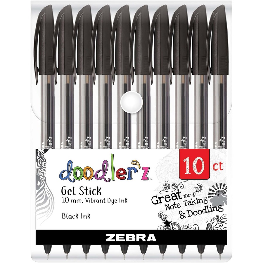 Zebra Pen Doodler'z Gel Stick Pens