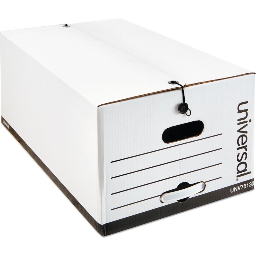 Universal Economical Easy Assembly Storage Files, Legal Files, White ...