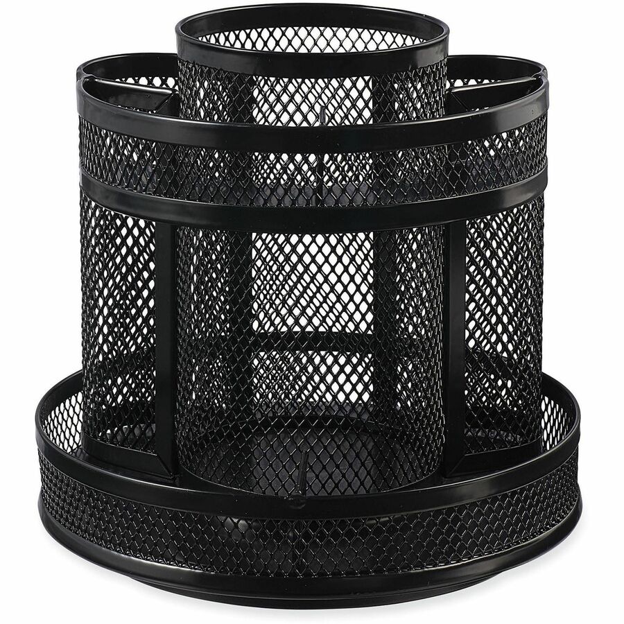 Universal Desktop Organizer - 8 Compartment(s) - 6.13" Height - Black ...