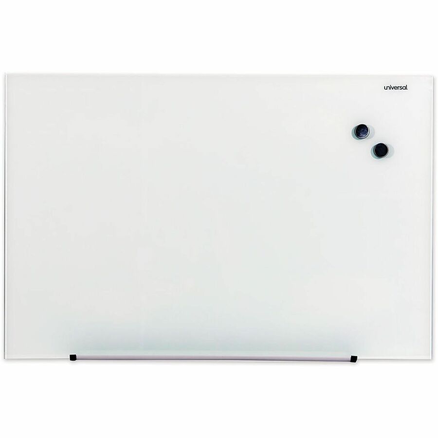Universal Frameless Magnetic Glass Marker Board, 36" x 24 ...