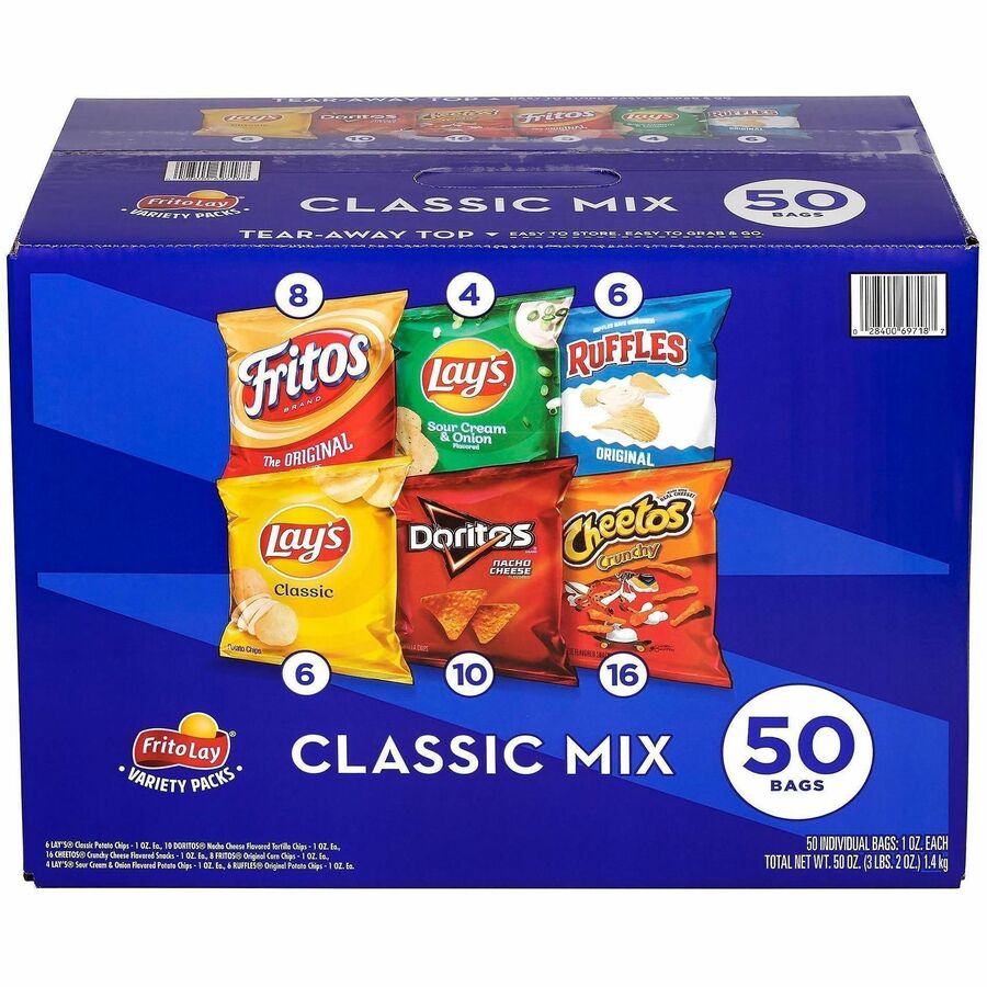 Frito-Lay Chips - Assorted - 1 oz - 1 Carton - Egyptian Workspace Partners