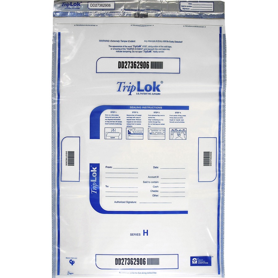 ControlTek TripLOK High-Performing Security Bags