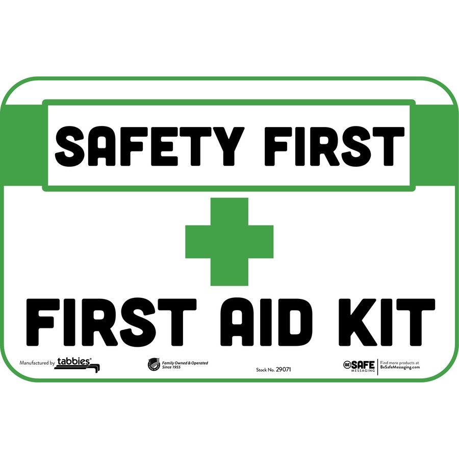 First Aid Kit Sign Printable