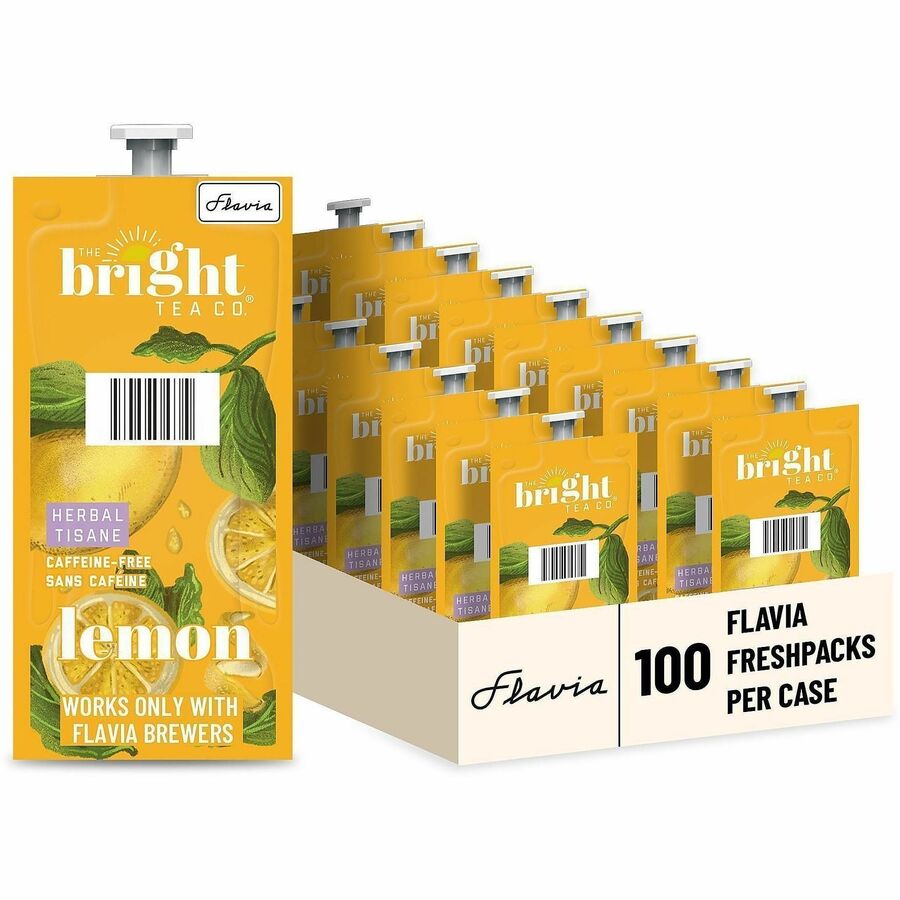 The Bright Tea Co. Lemon Herbal Tea Freshpack