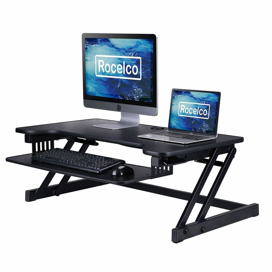Rocelco DADR 37.4" Deluxe Adjustable Desk Riser