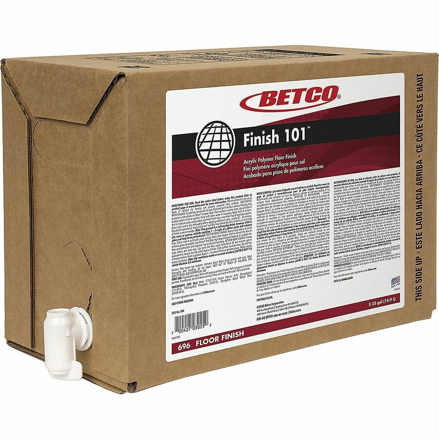 Betco Finish 101 Acrylic Polymer Floor Finish 696B500 | Bulk Office Supply