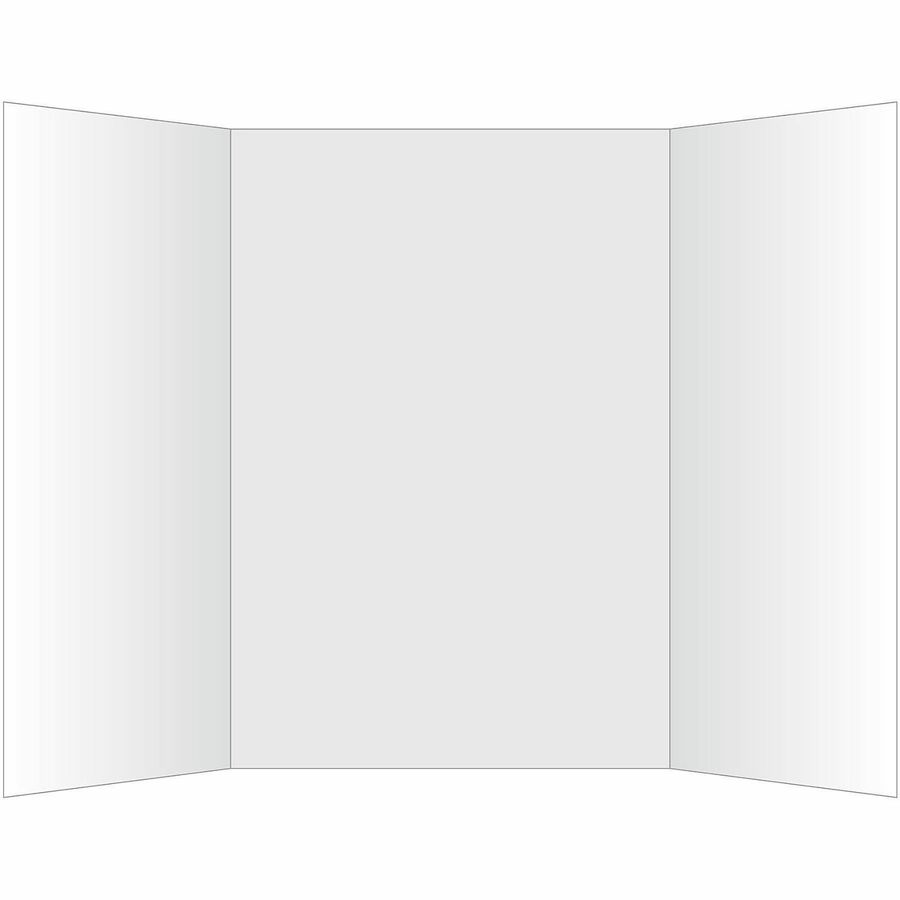 Geographics Royal Brites Tri-Fold Project Boards - 40" Board Height x ...