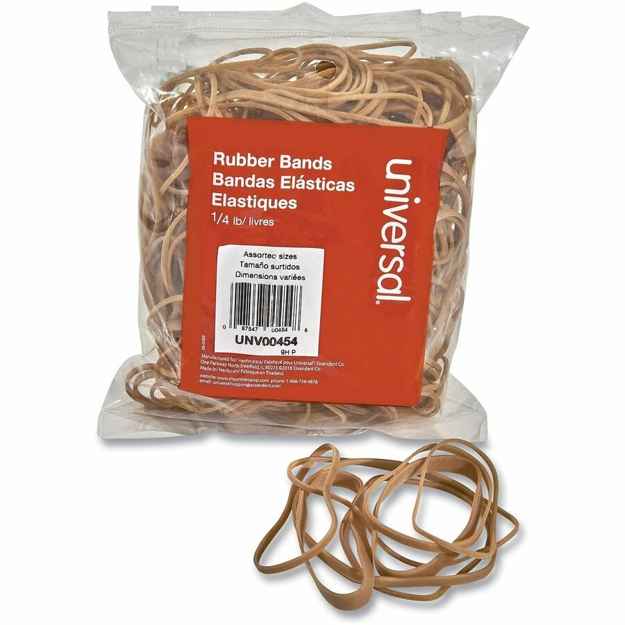 Universal Standard Rubber Bands - Size: #54, Assorted - Elastic ...
