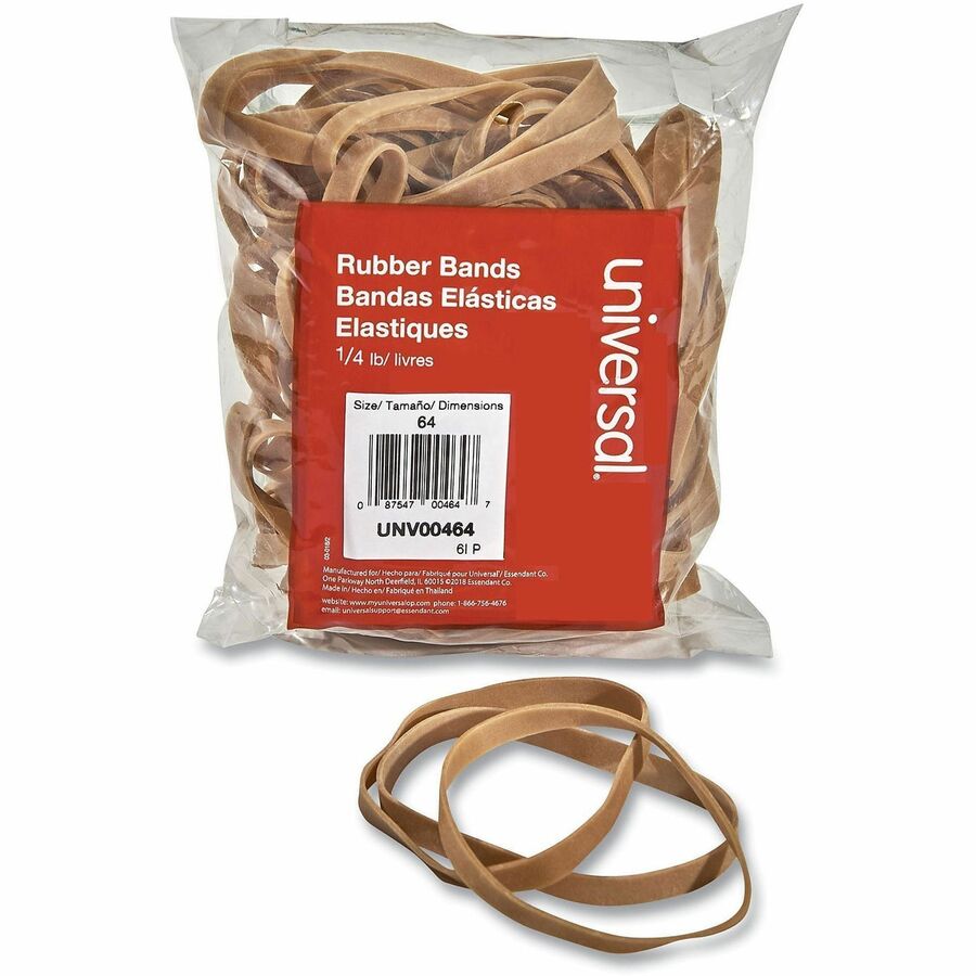 Universal Standard Rubber Bands - Size: #64 - 3.5