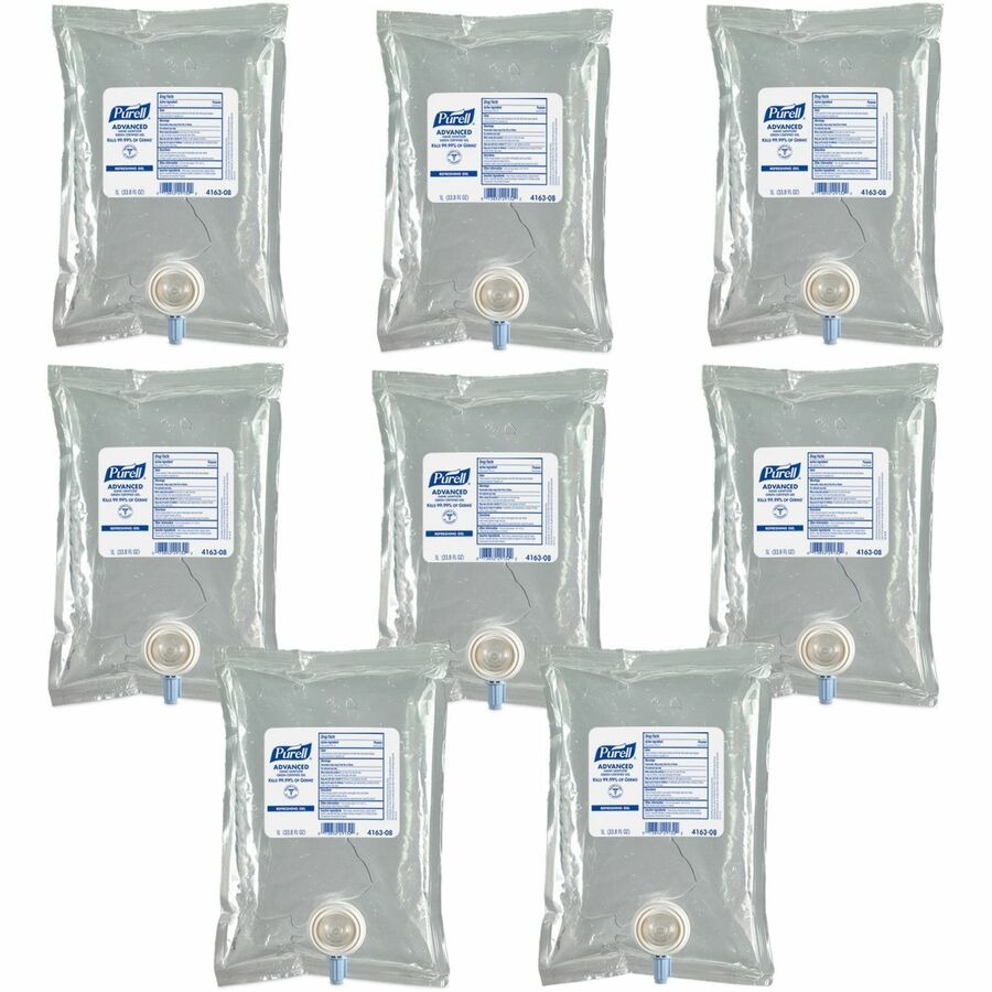 PURELL® Advanced Hand Sanitizer Gel Refill - 1.06 quart - Kill Germs ...