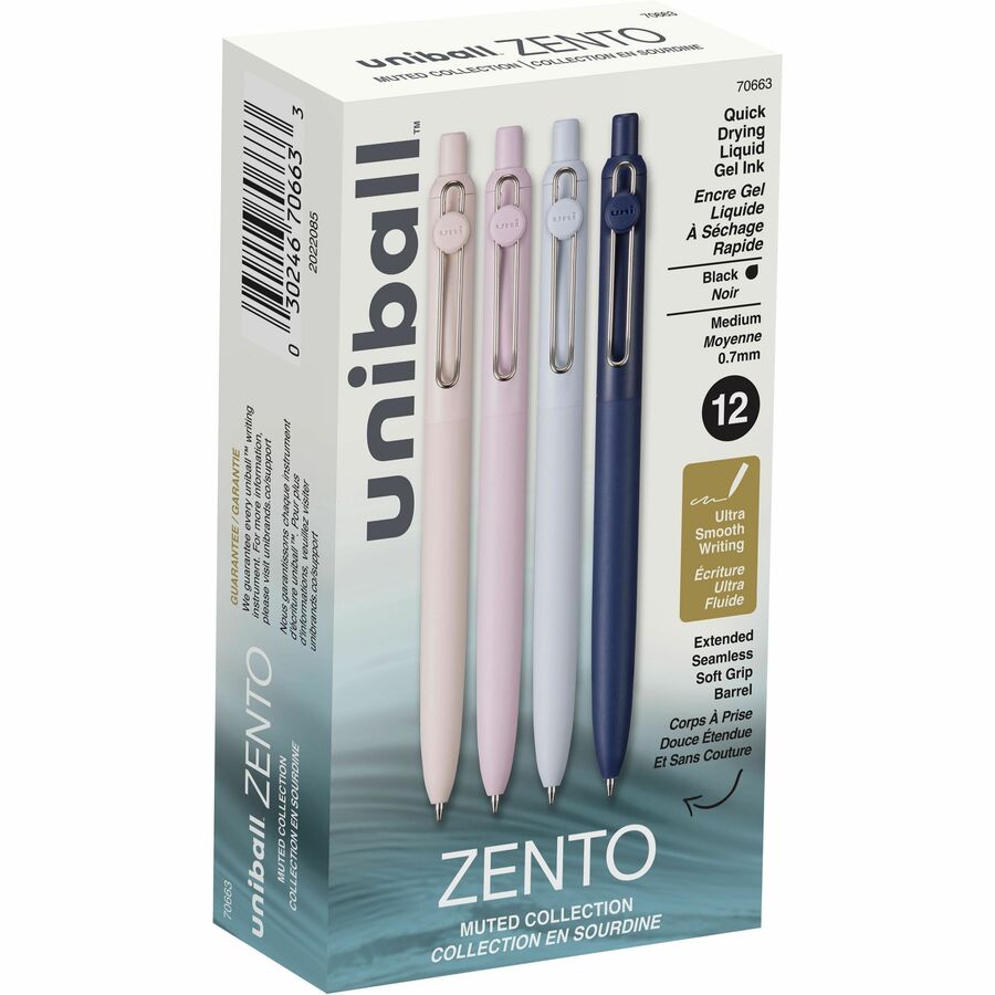 uniball™ Zento Retractable Liquid Gel Pens