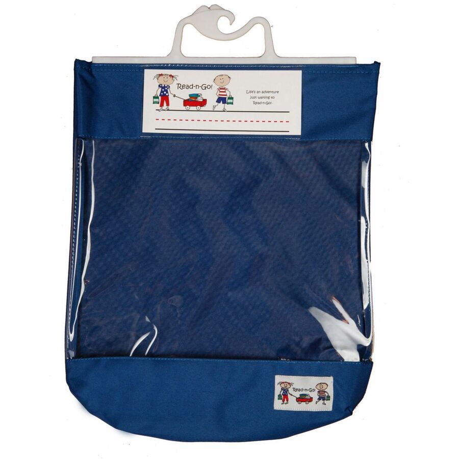 Seat Sack Read-n-Go Book Baggies - Original Blue - Poly Cotton ...
