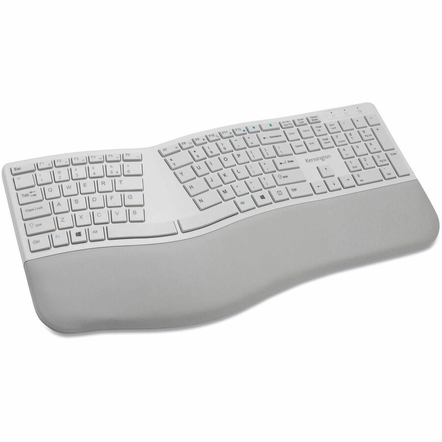 Kensington Pro Fit Ergo Keyboard - Wireless Connectivity - Bluetooth/RF ...