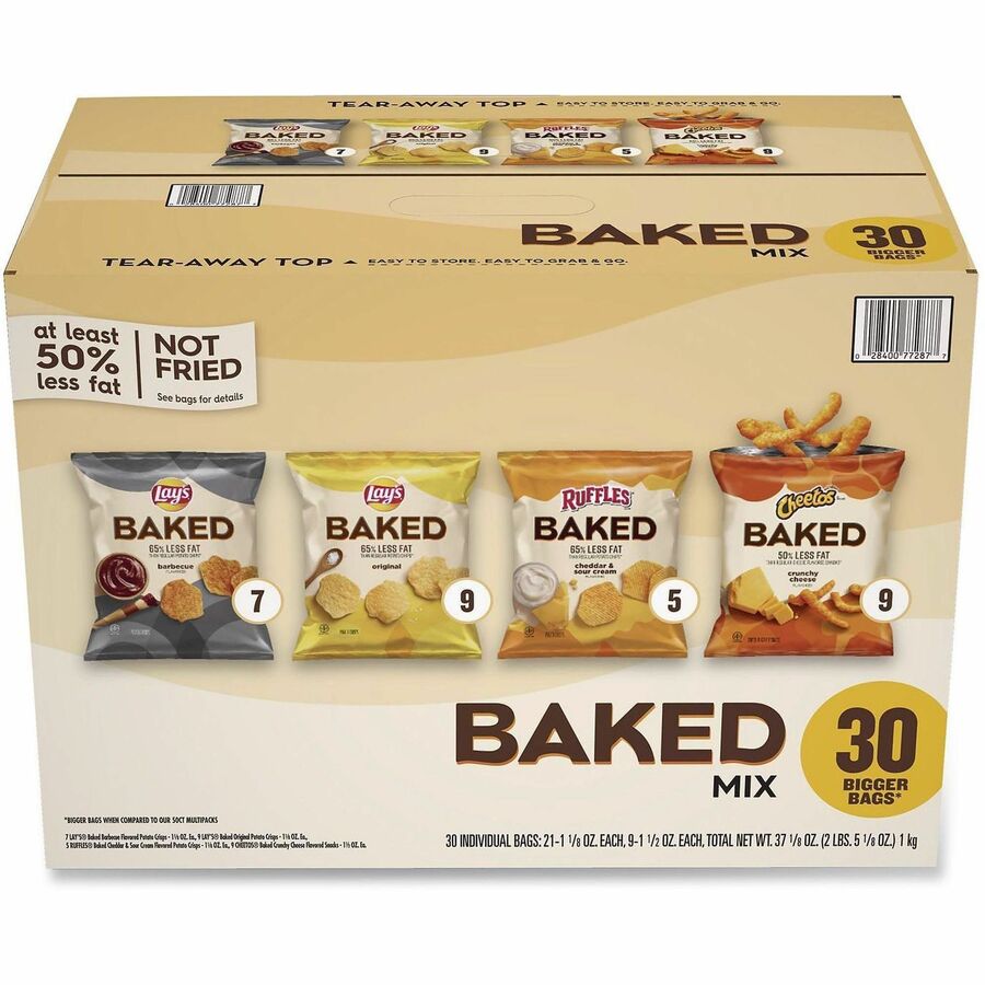 Frito-Lay Baked Snacks Variety Pack - Cheese, Cheddar & Sour Cream ...