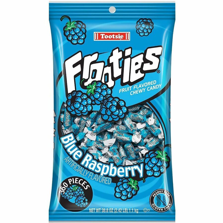 Green Rabbit Frooties Chewy Fruit Candies - Blue Raspberry ...
