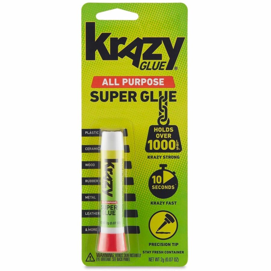 Krazy Glue Super Glue - 0.07 oz - 1 Each - Office Supply Hut