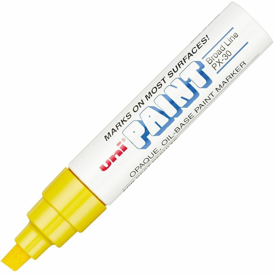 uniball PX-30 uni-Paint Broad-Line Markers - Broad, Bullet, 8 mm ...
