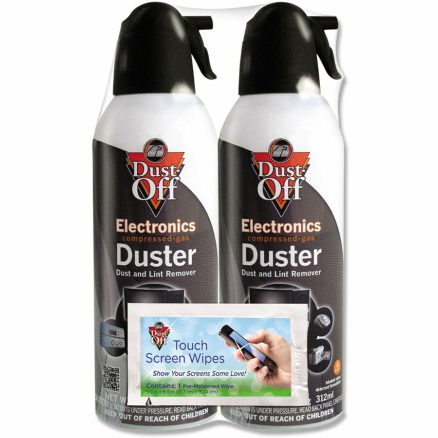 Falcon Dust-Off Compressed Gas Duster - Ozone-safe, Moisture-free - 2 ...