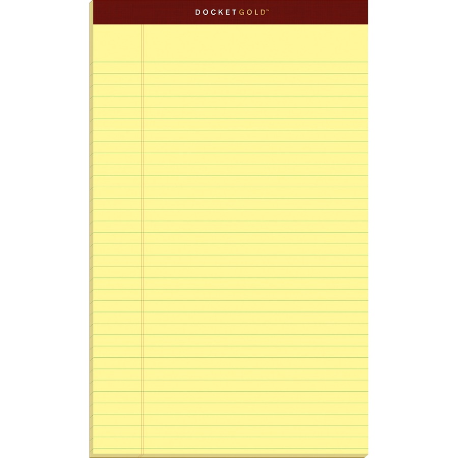 TOPS Docket Gold Legal Pads | TOP63980 - Office Supply Hut
