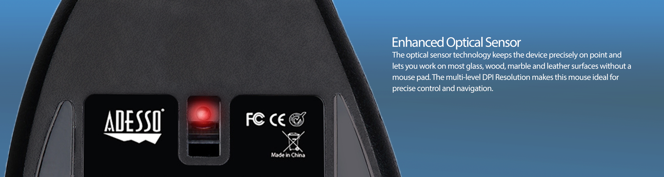 Adesso IMOUSE E30 iMouse E30 - 2.4 GHz Wireless Vertical Programmable ...