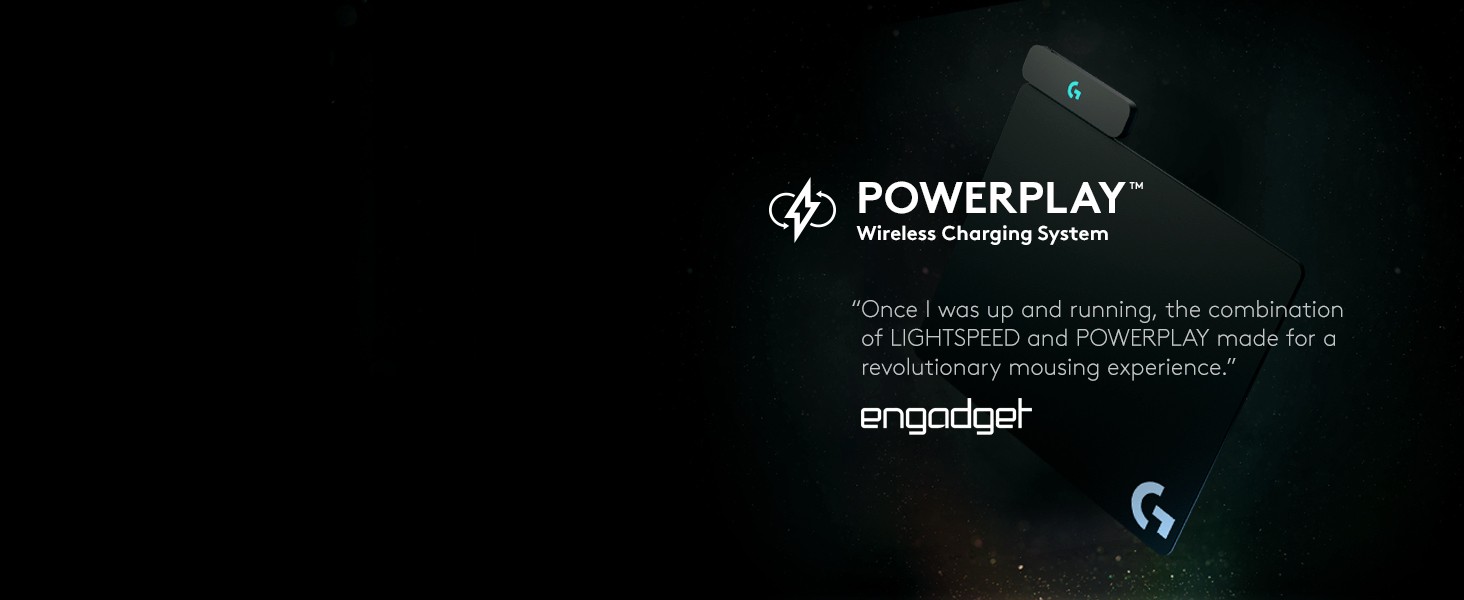 Logitech 943-000109 POWERPLAY Wireless Charging System, Gaming Accesso ...