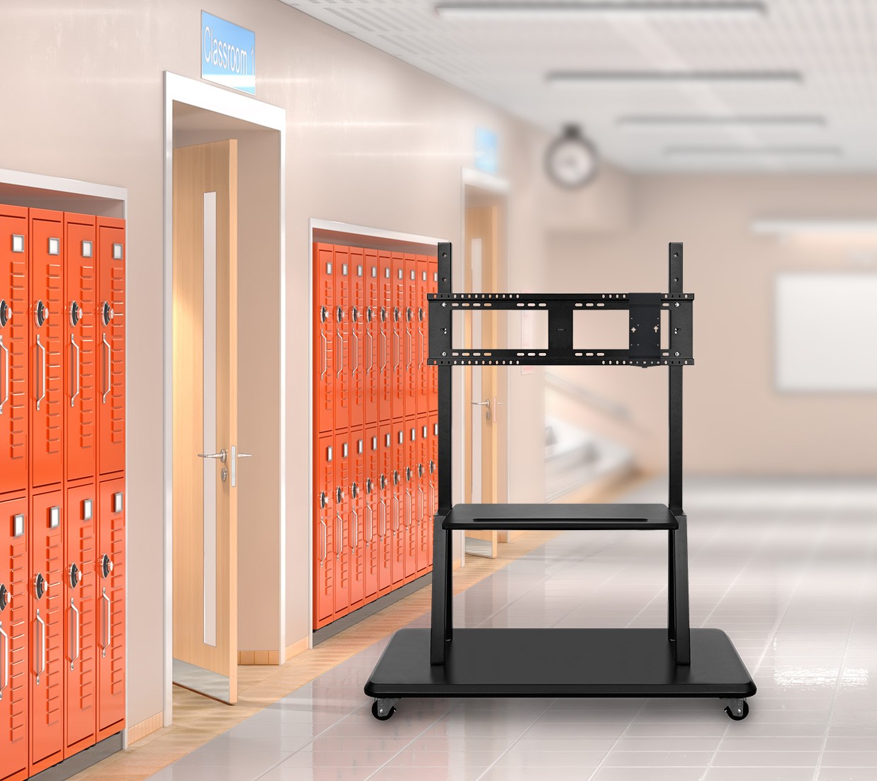 ViewSonic VB-STND-001 Display Stand, Mobility, Storage Tray – Network ...