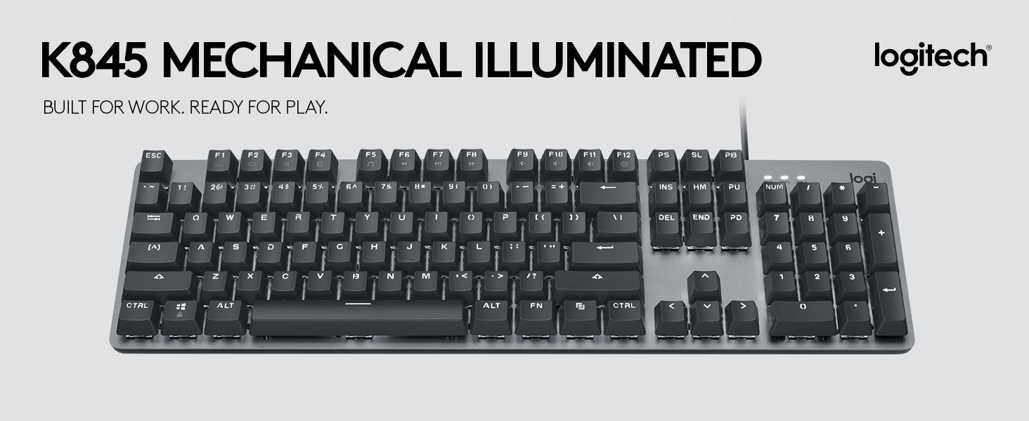 Logitech K845 Mechanical Illuminated Keyboard [Discontinued] – Network ...