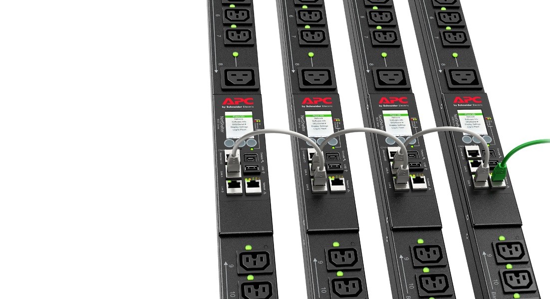 APC APDU9941 NetShelter 9000 24-Outlet PDU, 30A, 230V AC, 5000W, Switc – Network Hardwares