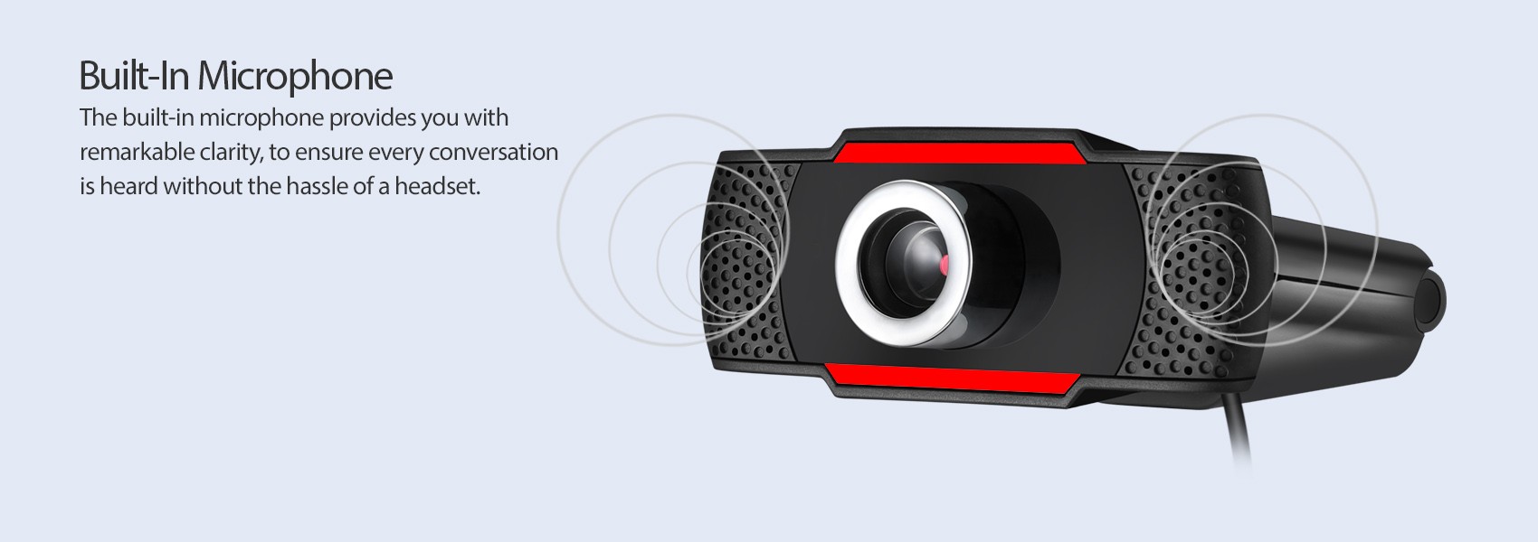 Adesso CYBERTRACK H3-TAA 720P HD USB Webcam with Built-in Microphone ...