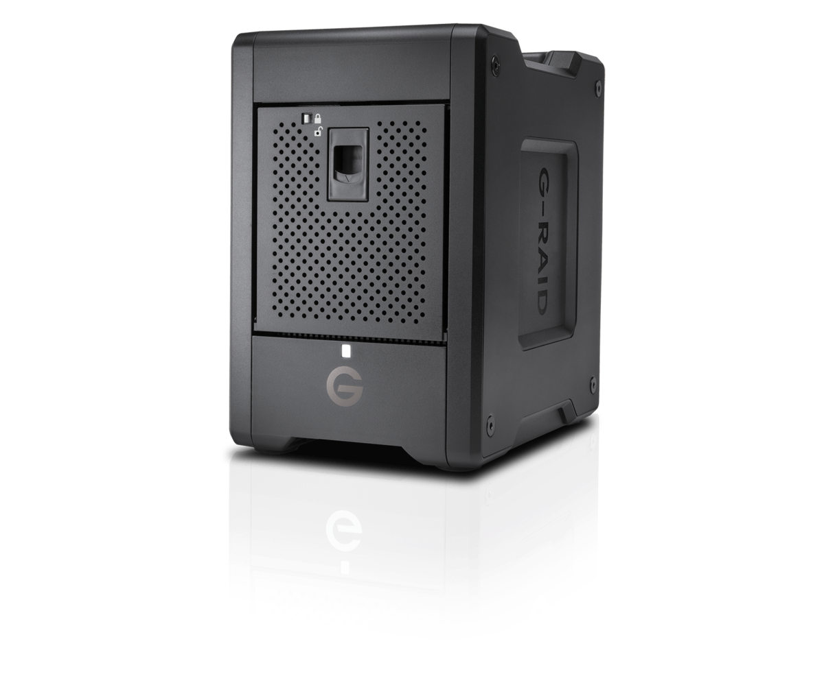 SanDisk Professional SDPH34H-024T-NBAAB G-RAID SHUTTLE 4 24TB, High-Sp ...