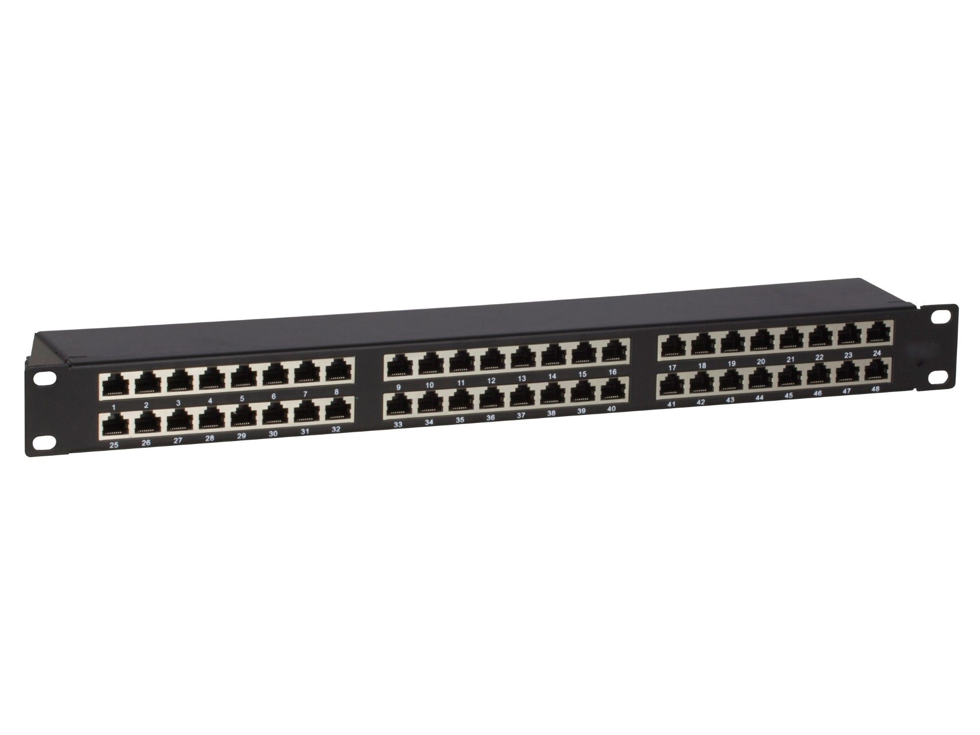 4XEM 4XCAT6APATCH48 48 Port Cat 6A Patch Panel, Network Patch Panel ...