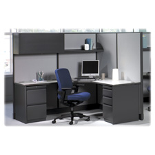 Office Quarters: From $15.27 - HON Initiate Station-to-go Slotted Panel ...