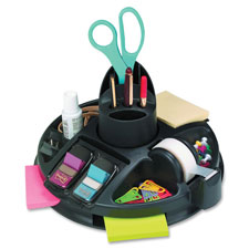 Office Quarters: From $31.08 - 3M Post-it Rotary Desktop Organizer MMM ...
