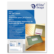 Office Quarters: From $3.45 - Elite Image White Mailing Inkjet Labels ...