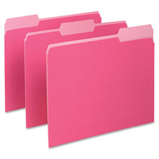 Office Quarters: From $24.01 - Esselte Pink Breast Cancer File Folders ...